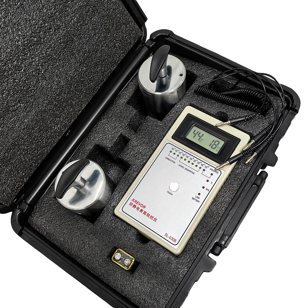 เครื่องวัดความต้านทานพื้นผิวแบบดิจิตอล Hammer Type Surface Resistance ...